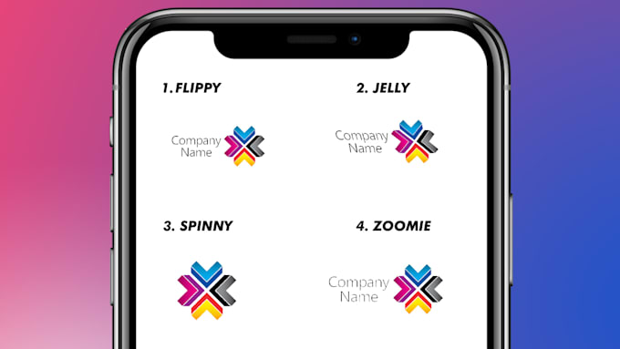 Turn your logo into a transparent animated gif sticker by ...