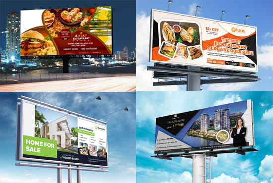 Design billboard, yard sign, signage, sign board, or banner by ...