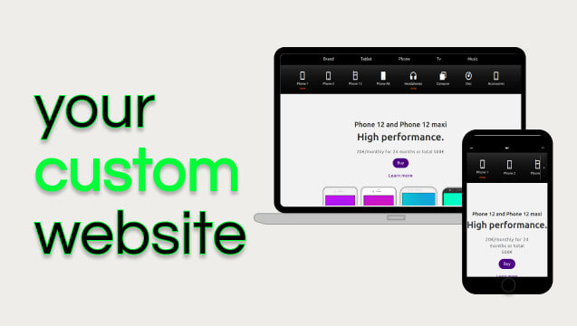 Create a beautiful website by Mangos_ | Fiverr