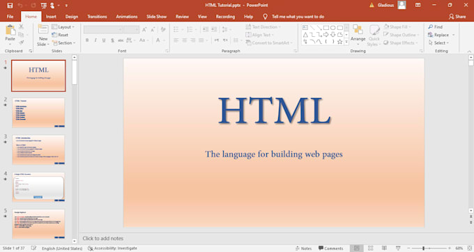 Create a modern powerpoint presentation by Dinaalzuraiqi | Fiverr
