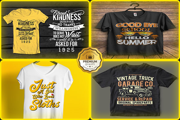 Design typography or word cloud t shirts by Sylviabell693 | Fiverr