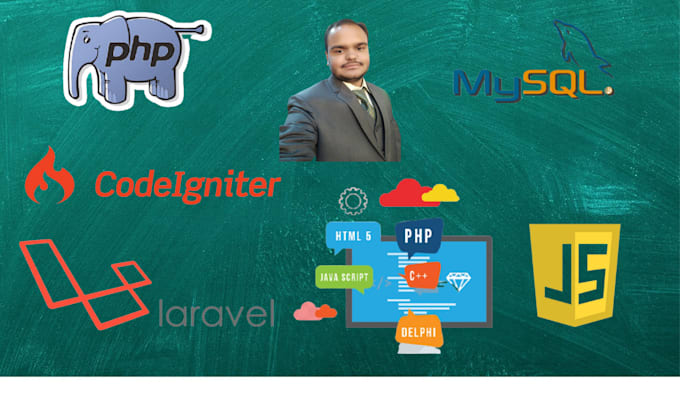 Develop Webapp With Javascript Php Codeigniter Laravel Mysql By