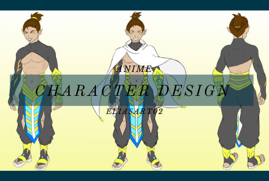 Anime character creation for projects by Eliasart02 | Fiverr