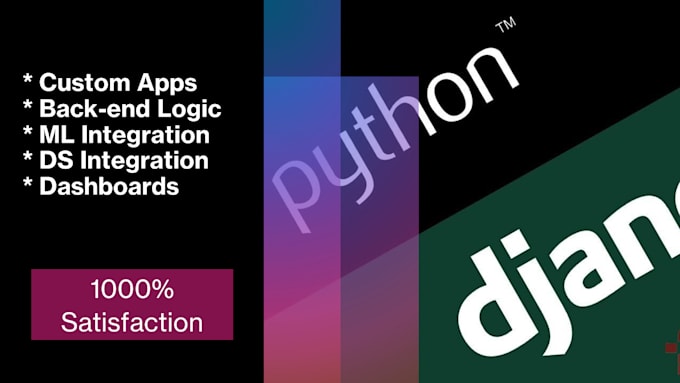 Provide professional django app development services by Mlaids | Fiverr