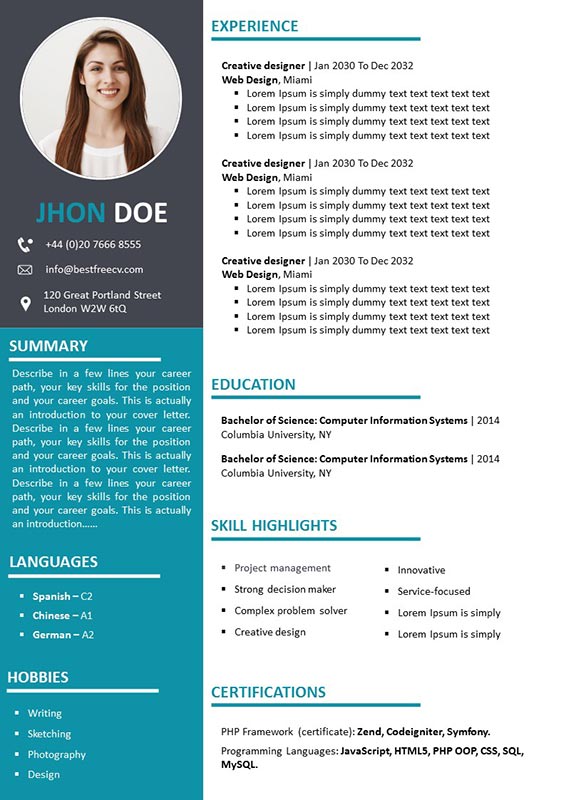 Write and upgrade your resume, cv by Emira_work | Fiverr