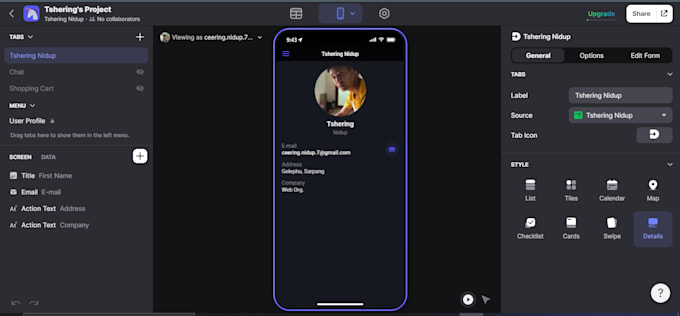 Create Apps Using Glide By Tsheringnidup Fiverr