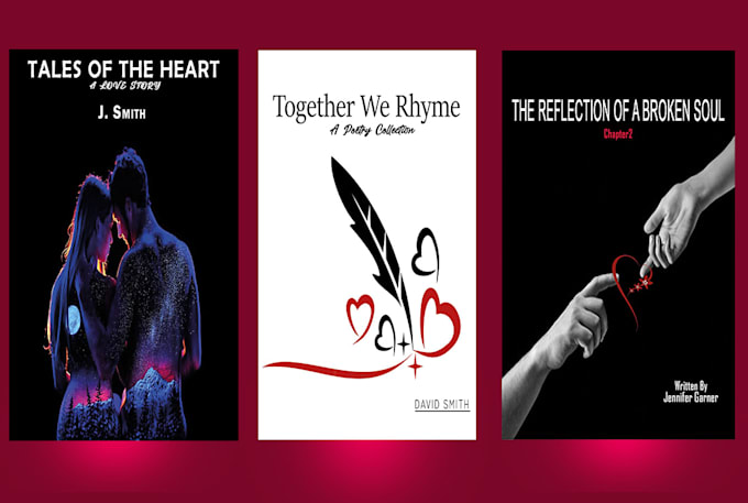 Create poetry book cover design, minimalist kdp book cover design by ...