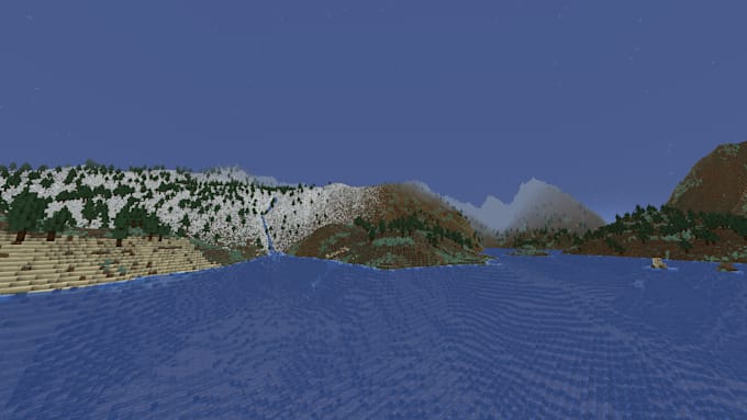 Create custom minecraft landscape for you by Mattiax22 | Fiverr