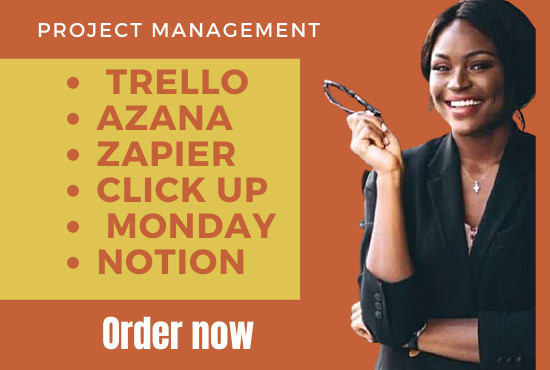 Setup Monday Crm Trello Clickup Asana Notion Zapier Project Management System By