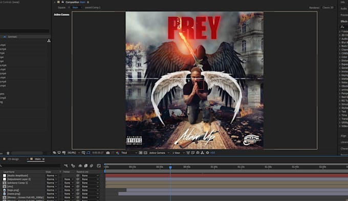 Create advanced mixtape cover animation for any platform by Gigzlogo ...