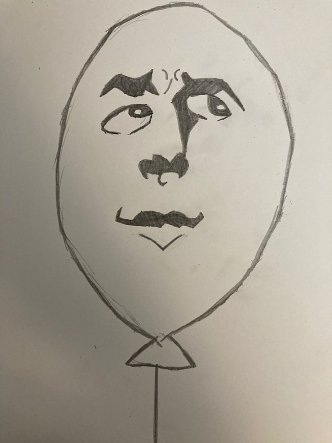 Draw a random bad or cursed drawing by Damoonkeweeb | Fiverr