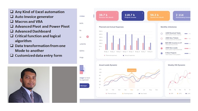 Automate your excel sheet with macros and vba by Fahim_303660 | Fiverr Automate your excel sheet with macros and vba by Fahim_303660 | Fiverr