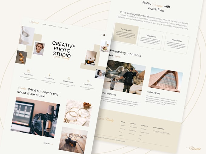 Design creative ui ux for web and app in figma by Abhinav_vibes | Fiverr