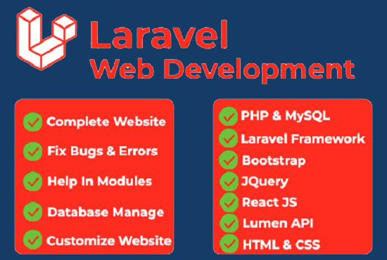 Fix and develop php laravel web application by Codinglabe | Fiverr Fix and develop php laravel web application by Codinglabe | Fiverr