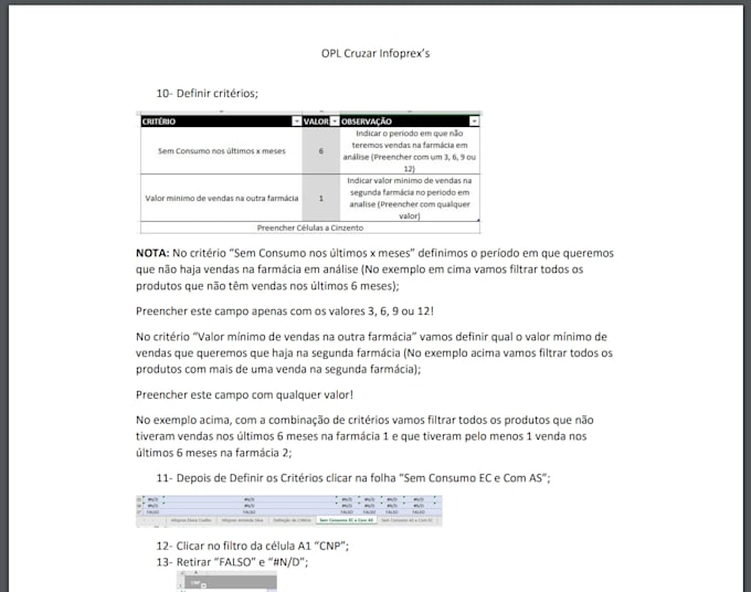 Compile your data in excel and do the necessary analysis by Leandrorp8 ...