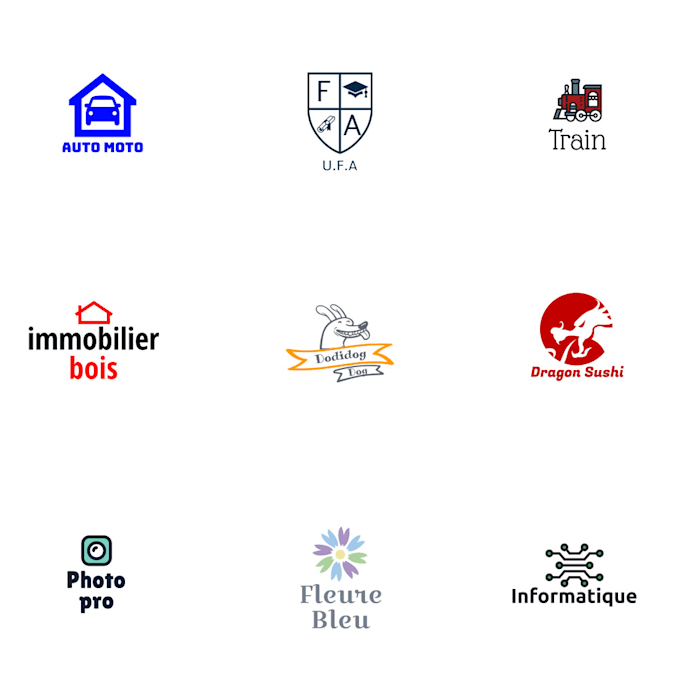 Logo simpliste et moderne