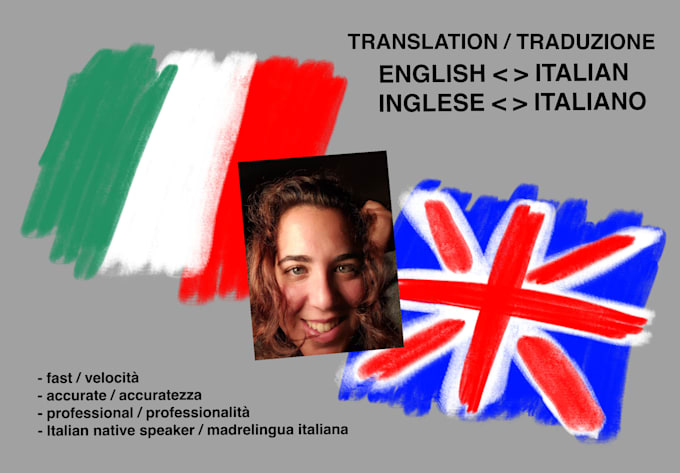 Translate from italian into english and vice versa by Federica595 | Fiverr
