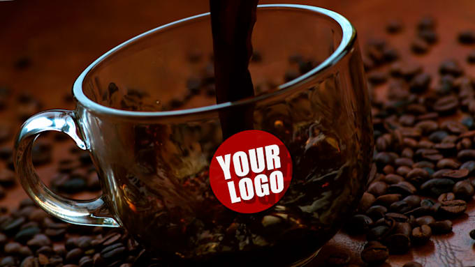 Make premium coffee intro logo animation promo ad video by Him ...