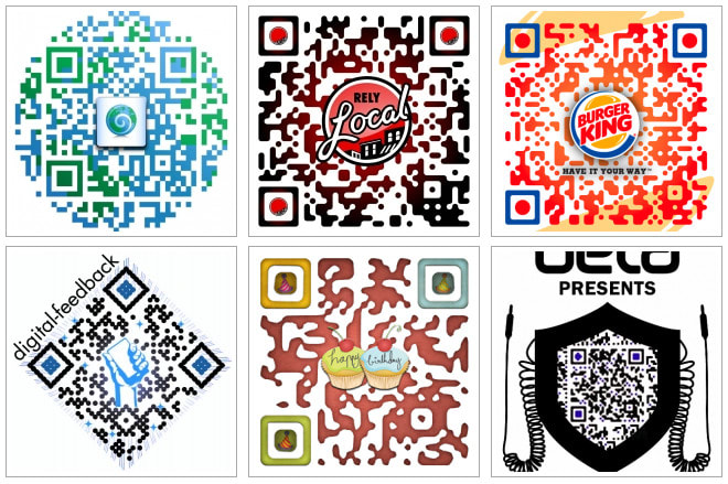 Make you a professional qr code for your brand with logo by ...