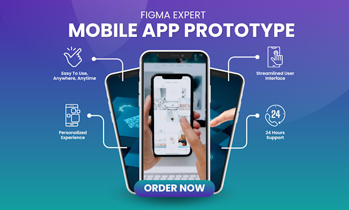 Design app prototype, ui, web ux, ux wireframe, ux research in adobe xd, figma by Josh ...