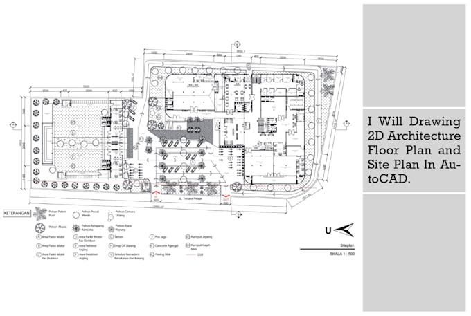 Draw architecture floor plan and site plan in autocad by Orogenidaaa ...