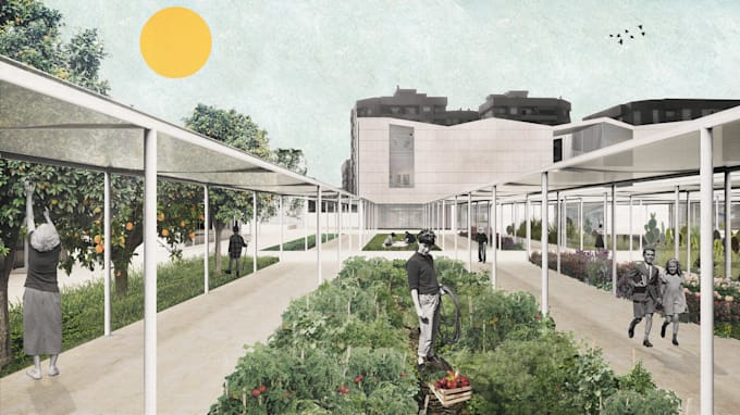 Make collage style render by Gc_architecture | Fiverr