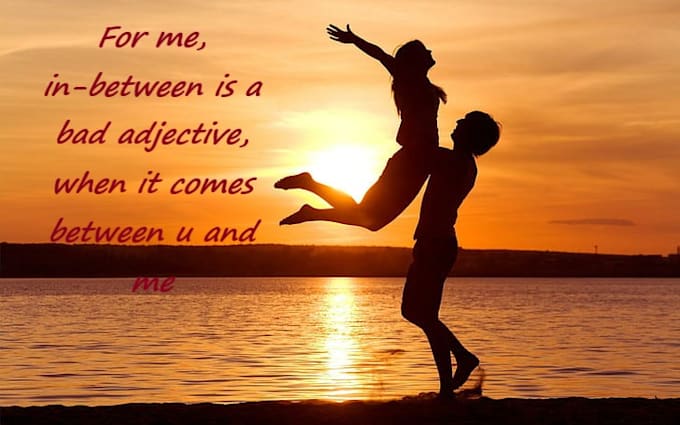 Design 100 unique love and relationship quotes by Archuraghu | Fiverr