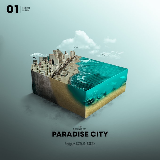 Create a stunning 3d microworld for you by Cyriljrduguil | Fiverr