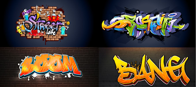 Design graffiti art and graffititypography for your logo by ...