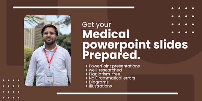 Design your medical powerpoint presentation with illustrations by ...