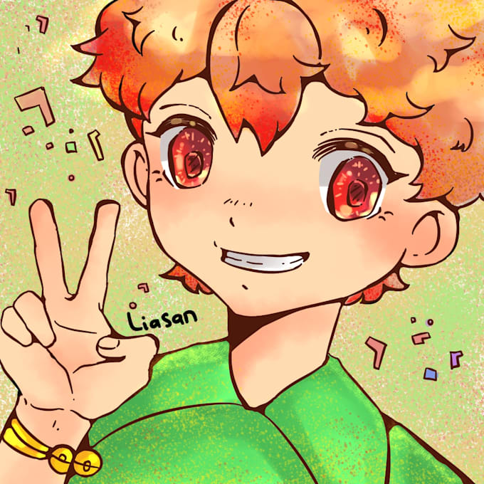 Draw cute simple anime art by Ameliasun_18 | Fiverr