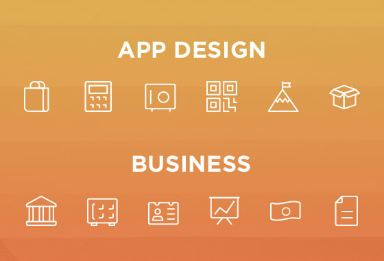 Design crisp vector line icons by Moose_graphics | Fiverr