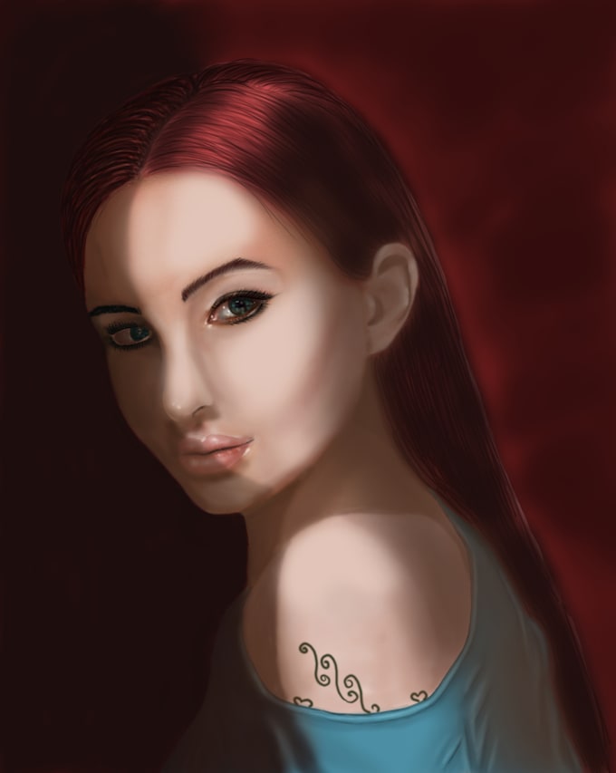 Hand draw digital illustration by Jenniferkoss | Fiverr