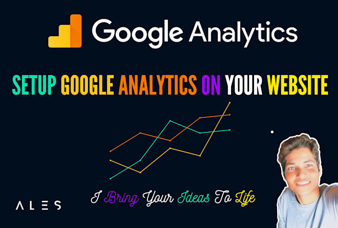 Setup google analytics on your website by Alesrami | Fiverr