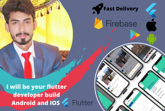 Be Your Flutter App Developer Build Android And Ios Flutter With Firebase By Arslansolutions
