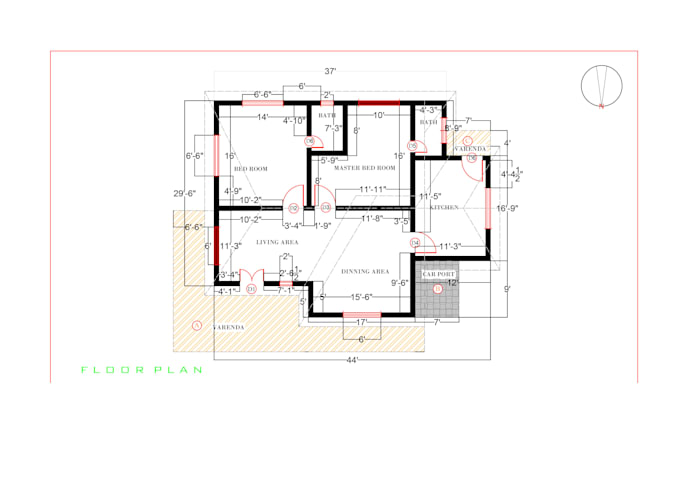 Design floor plans with maximum space utilisation by Charlieartist | Fiverr