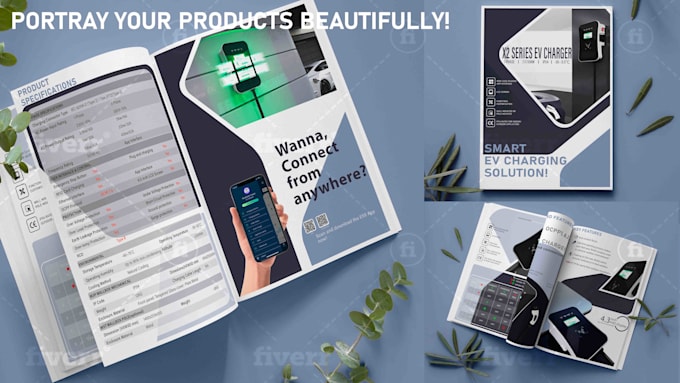 Design you your print ready professional brochures by Omnexxx | Fiverr