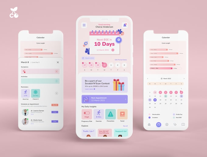 Design a minimalist mobile app and website ui in figma by Ollyvia | Fiverr