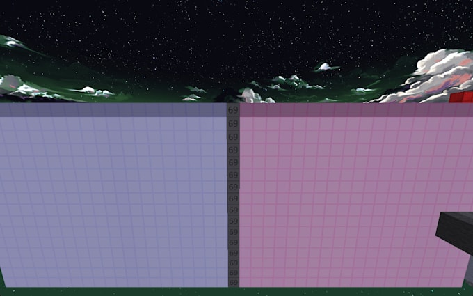 Make a bridge overlay for you on any server like hypixel by Cyclonekid ...