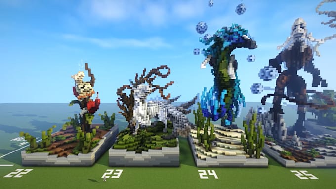 Build anything you want in minecraft java by Buildatonic | Fiverr