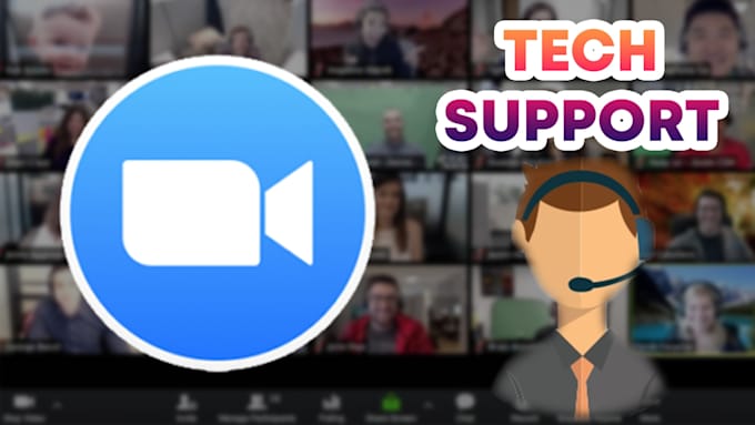 Be your zoom tech support and admin by Faroukfas | Fiverr