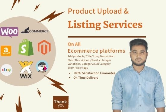 Upload product and listing by Alaminkagogi | Fiverr