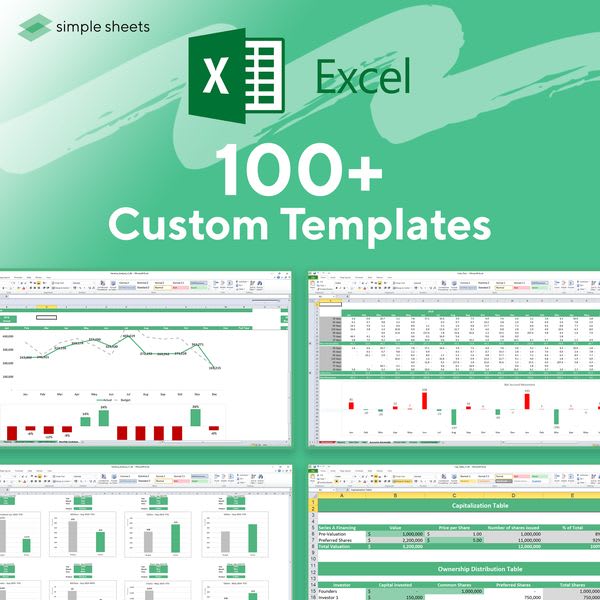 141 premium editable excel templates bundle by Dinar09 | Fiverr