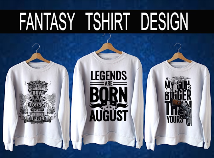 Do awesome, fantasy t shirt design in 8 hour by Designer3545 | Fiverr