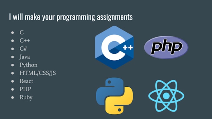 Do your programming assignments by Kleberpf | Fiverr