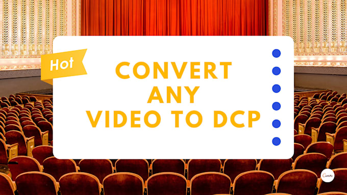 Convert your video to dcp digital cinema package by Bancy510 | Fiverr