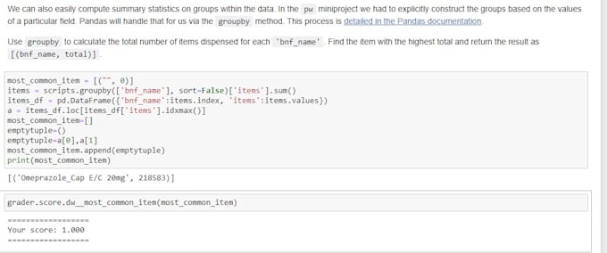 Work on statistical data analysis, machine learning in python, powerbi ...