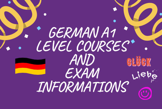 Write you a1 german exam notes by Aycalymos | Fiverr
