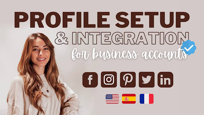 Setup all of your social profiles by Celinebourda | Fiverr