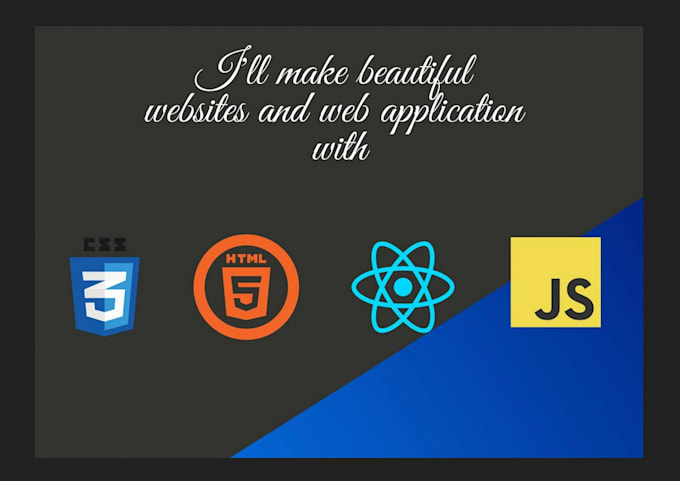 Create a beautiful responsive react js website for you by Hamzanaseer ...